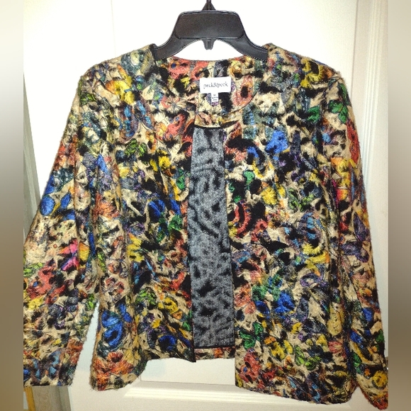 Peck & Peck | Jackets & Coats | Unusual And Fabulous Butterfly Jacket ...